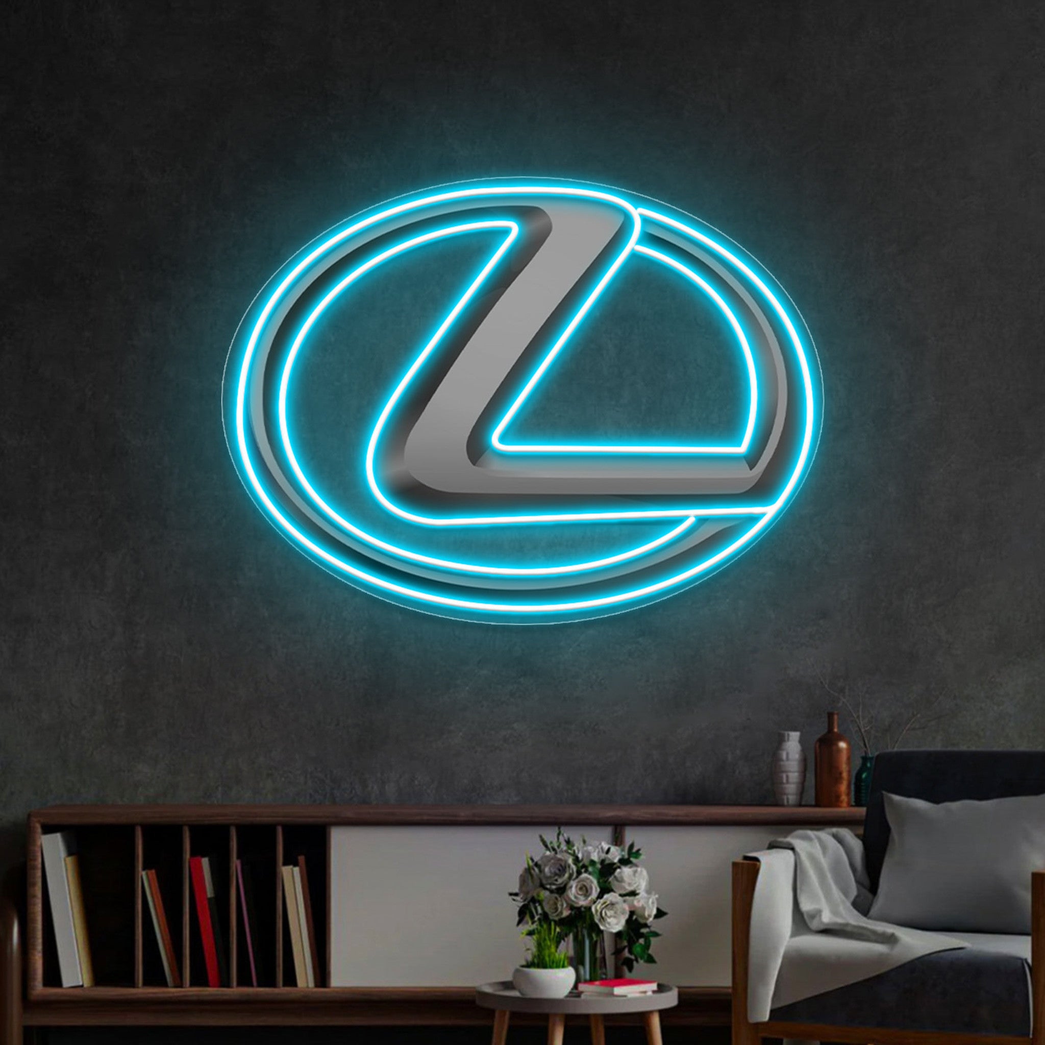 Lexus LED Neon Sign - Premium Neon Light for Lexus Enthusiasts & Garag