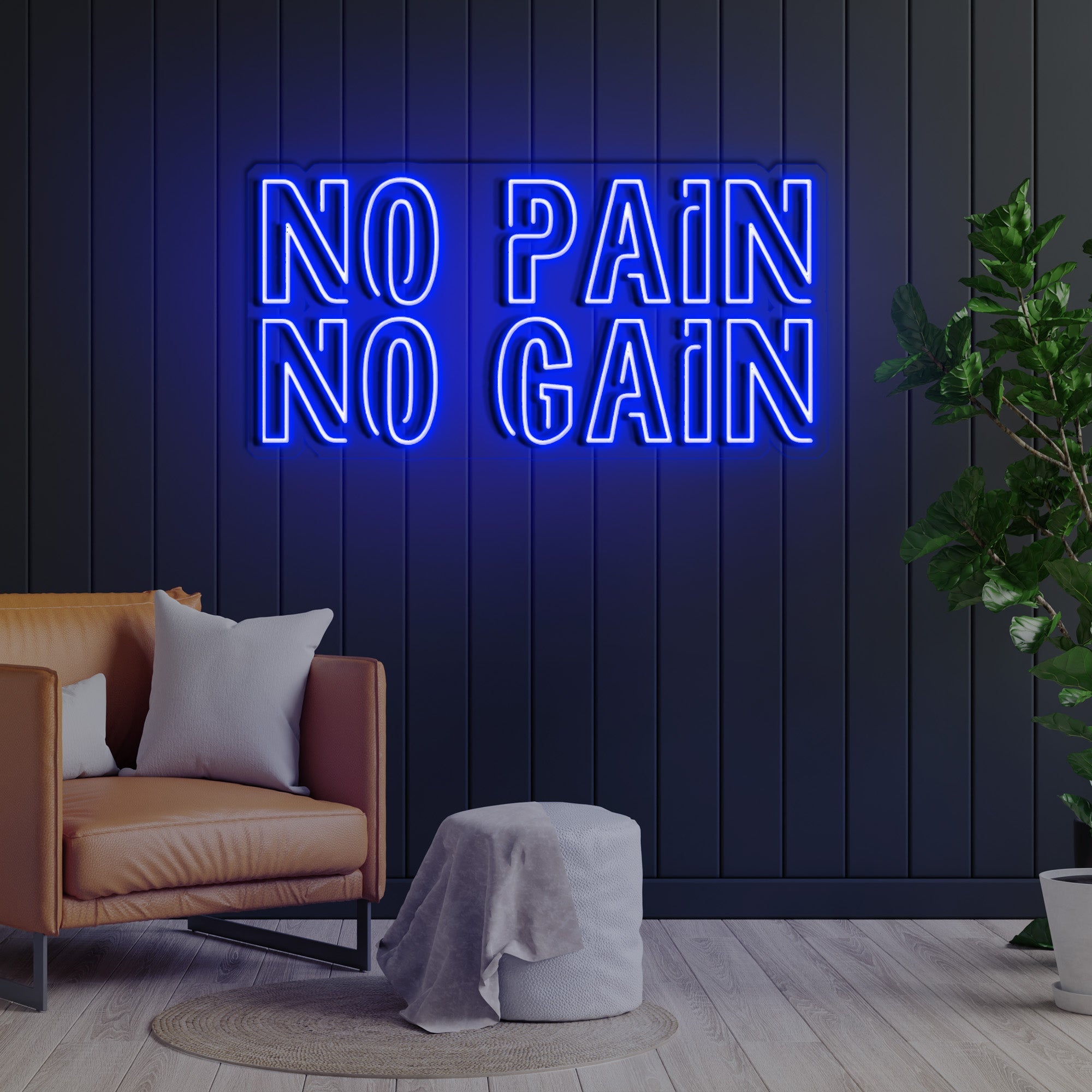 Rise up with "No Pain No Gain"